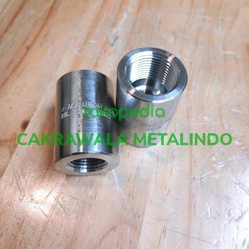 Jual Socket Class 3000 Drat NPT 2" inch Stainless SS 304 Coupling SS304 ...