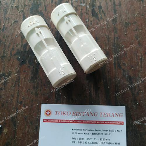Jual Tusen Klep pvc 1/2" / Check valve pvc 1/2" / tosen klep GM - Kota ...