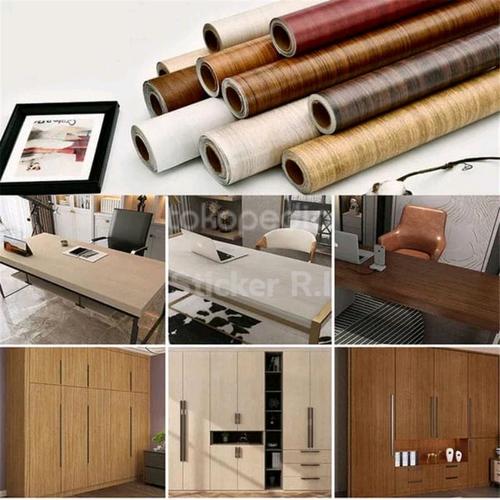 Jual Sticker Decosheet PVC Pelapis Meja Furniture HPL Sticker Kayu Muda ...