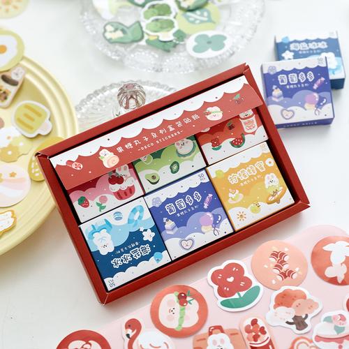 Jual Tiny Box of Colors Flakes Stickers Set - Sticker Unik - Sticker ...