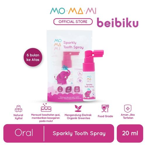 Promo Spray gigi anti plak - Momami sparkly tooth spray - Kota Malang ...