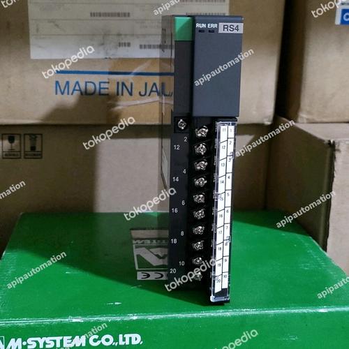 Jual PLC M-SYSTEM R3-RS4W/CE RTD INPUT MODULE ORIGINAL 💯 JAPAN - Kab ...