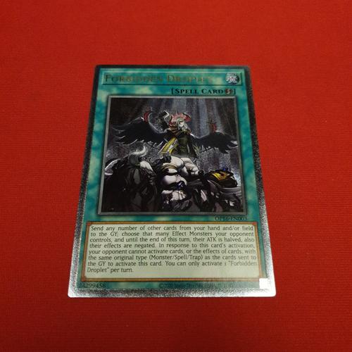 Jual Kartu yugioh forbidden droplet ultimate rare - Jakarta Barat - Drags shop | Tokopedia