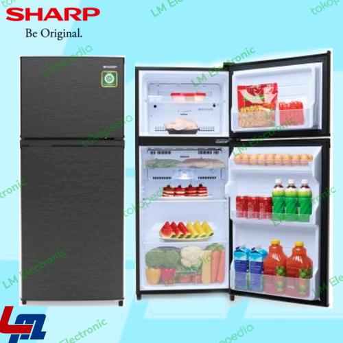 Jual SHARP Kulkas 2D SJ195MNHS SJ-195MNHS Original Garansi Resmi Dengan ...