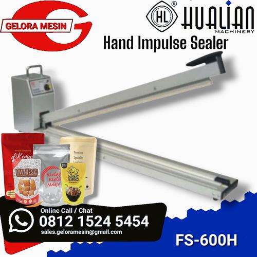 Jual Mesin Hand Impulse Sealer Segel Plastik FS-600H HUALIAN - Jakarta Barat - Gelora Mesin ...