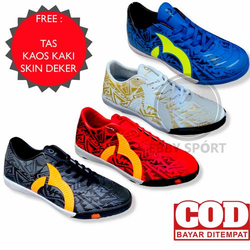 Jual Sepatu Futsal Ortuseight Volt Anak Ukuran 33 s/d 37 - Biru, 35 ...