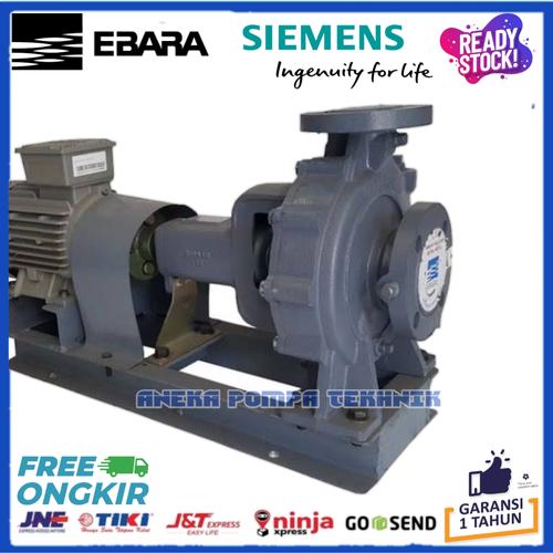 Jual Pompa Air Centrifugal Ebara 50x40 FSHA 4kw 5,5hp 3ph Motor Siemens 4kw - Motor Siemens ...