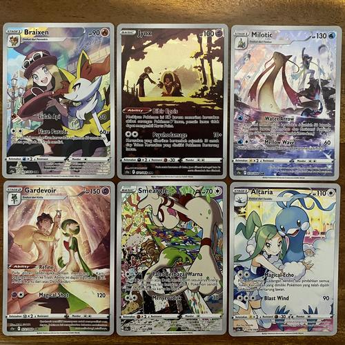 Jual CHR s11a jynx smeargle altaria braixen milotic pokemon tcg ...