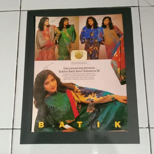 Jual iklan warna Batik Keris B potongan majalah jadul kuno lawas - Kota ...