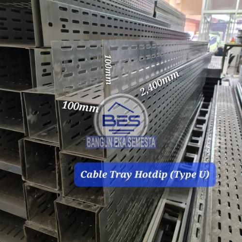 Jual Cable Tray 100 x 100 x 2400 mm Electro & HDG (Tipe U & Tipe C ...
