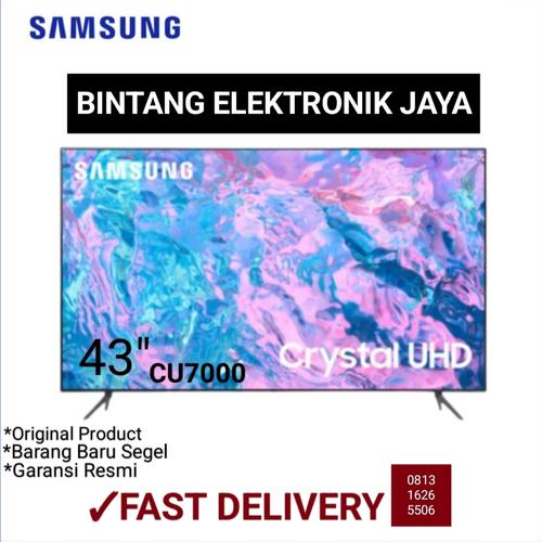 Jual SAMSUNG 43CU7000 43 INCH 4K CRYSTAL UHD SMART TV UA43CU7000K - Jakarta Pusat - Bintang ...