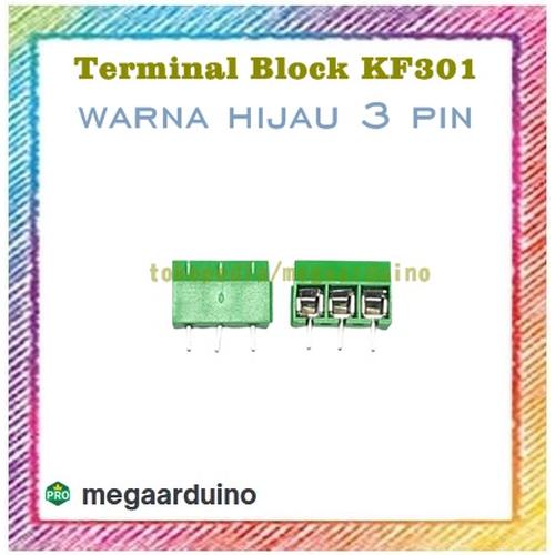 Jual Terminal Block 3p KF301 warna hijau 3 pin - Kota Semarang ...