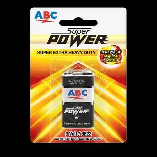 Jual Batre ABC 9 volt super power / baterai / battery / batu abc ...