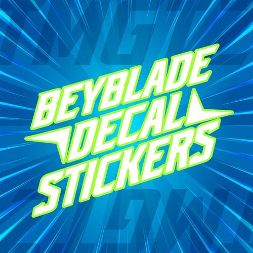 Jual Beyblade sticker decal logo used stiker - Tomy BB-82 - Kota ...