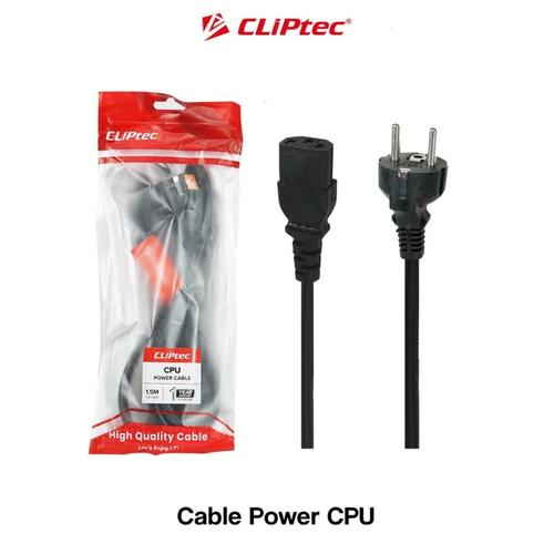 Jual Kabel Power CPU Cable Power CPU 1.5Meter Cliptec - Kota Semarang ...