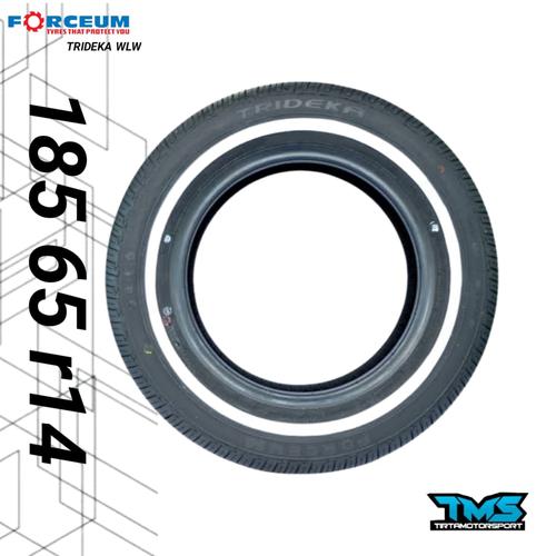 Jual BAN MOBIL (FORCEUM TRIDEKA WLW WHITE LINE SIDE WALL) 185 65 R14 ...