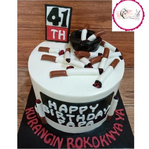 Jual Ghani Kue Ulang Tahun Rokok / Smoking Cake / Kue Ultah Ayah ...