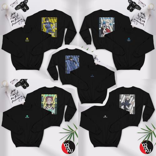 Jual Crewneck Blue Lock Jaket Anime Kaiser Nagi Sae Isagi YOTAKUSHOP ...