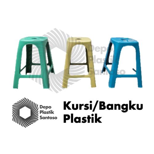 Jual KURSI PLASTIK / BANGKU PLASTIK / KURSI BAKSO - Biru - Jakarta ...