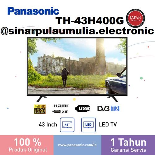 Jual Panasonic LED TV 43 Inch FHD Digital - TH 43H400 G / TH 43 H 400 G 43H - Kota Pontianak ...