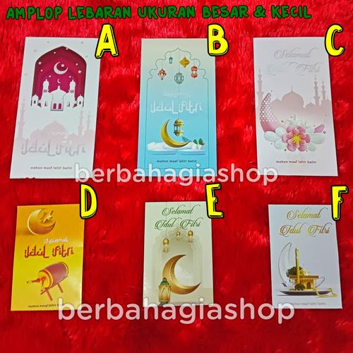Jual Amplop Angpao Lebaran Idul Fitri Ukuran Besar Dan Kecil Terbaru ...