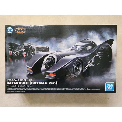 Jual Bandai Batmobile Batman 1/35 Scale Model Kit (Batman 1989 Version ...