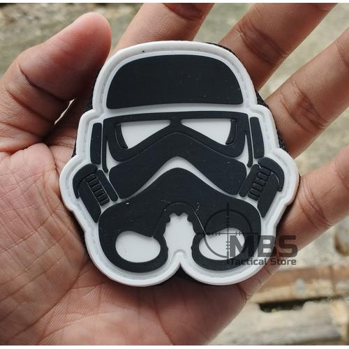 Jual Rubber Patch Logo Karet Emblem Star Wars Mandalorian Stormtrooper - STTB - Kota Bekasi ...