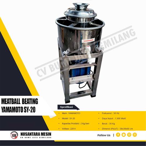 Jual MIXER BAKSO / MEATBALL BEATING YAMAMOTO SY-20 - Kota Surabaya - CV ...