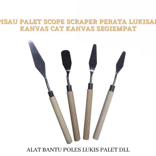 Jual Pisau Palet / Pallete Lukis - Scraper Spatula Dekorasi Kue - Tip 3 ...