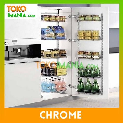 Jual Rak HIGold Indonesia Fashion Tandem Pantry Unit - Metal Basket ...