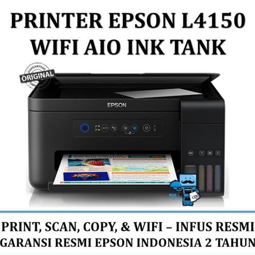 Jual Terbagus Printer Epson L4150 Wi-Fi All-In-One Ink Tank Printer ...