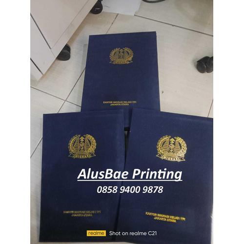 Jual Map Bludru Upacara Map Upacara Map Bordir Garuda Ready Berkualitas ...