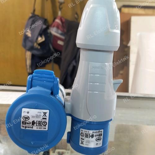 Jual Legrand Mobile Socket Mounting 16a IP44 2p +E Male Female Set ...