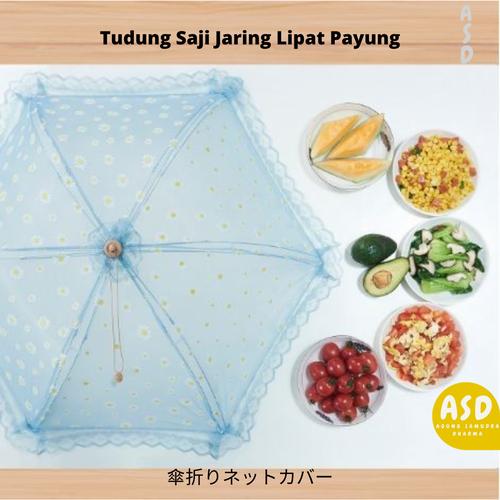 Jual Tudung Saji Jaring Lipat Payung - Tutup jala transparan anti Serangga - BULAT GOLD ...