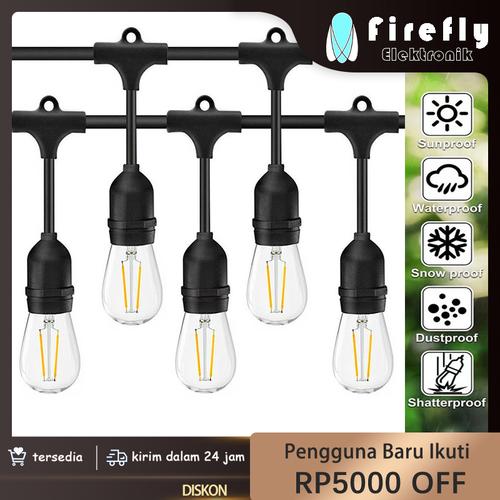 Promo KABEL FITTING LAMPU GANTUNG E27 10 METER 10 FITTING OUTDOOR ip65 ...