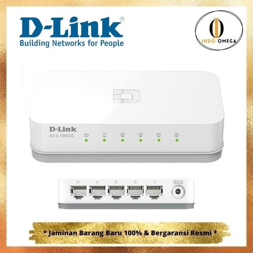 Jual D-Link DES-1005C SWITCH 5Port 10/100Mbps Unmanaged-Hub DLink DES 1005C - Jakarta Pusat ...