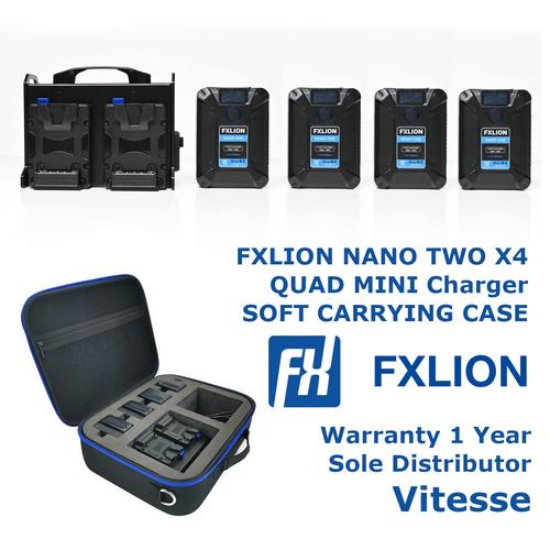 Jual FXLION Nano Two Bundle - Nano Two 4x + Charger V-Mount Mini + Case ...