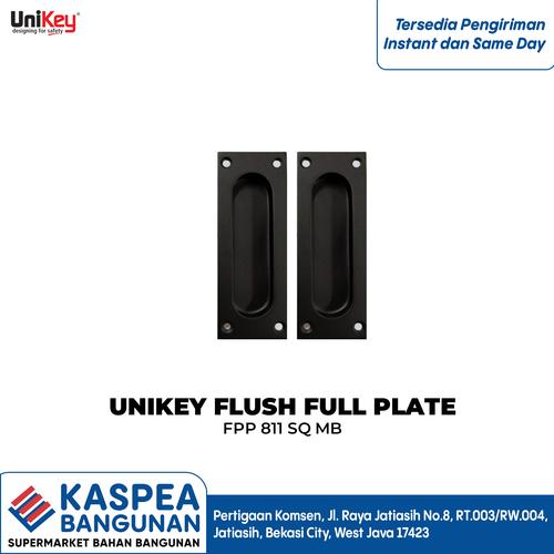 Jual UNIKEY GAGANG PINTU FLUSH FULL PLATE FPP 811 SQ MB - Kota Bekasi ...