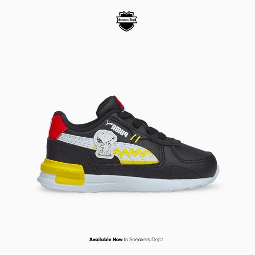 Promo Sepatu Sneakers Anak PUMA PEANUTS GRAVITON AC PS 38094101 ...