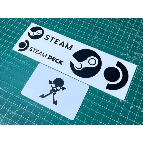 Jual Stiker Decal Logo Steam dan Steam Deck Set - Kota Banjarmasin ...
