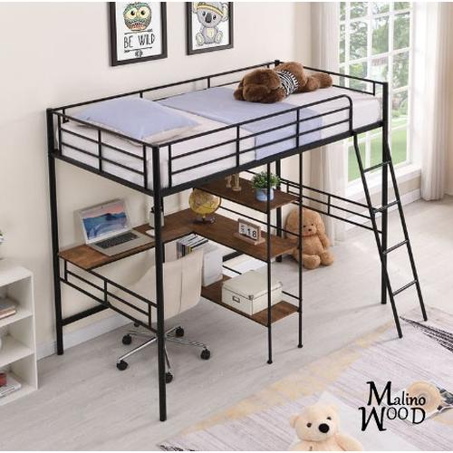 Jual LF-12 Loft bed besi ranjang tempat tidur minimalis dipan divan ...