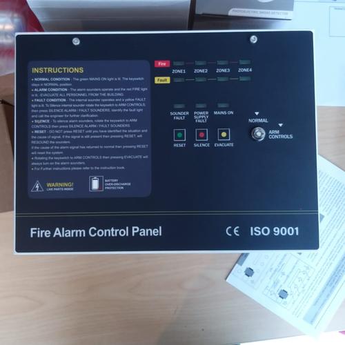 Jual Sistem Alarm Kebakaran 4 Zona Panel-NW8300-4 Kontrol Kebakaran ...
