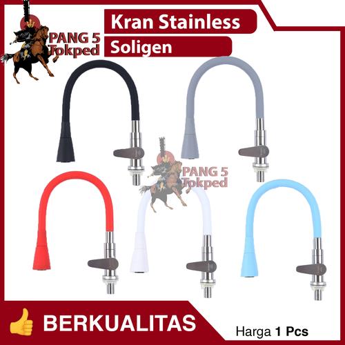 Jual Kran Angsa Fleksibel SOLIGEN Keran BCP Flexible Stainless SSR-505 ...