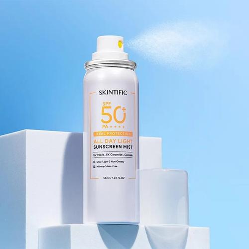 Jual Skintific All Day Light Sunscreen Mist SPF 50 PA++++ - Kab. Sleman - Hazel Hijab and Beauty ...