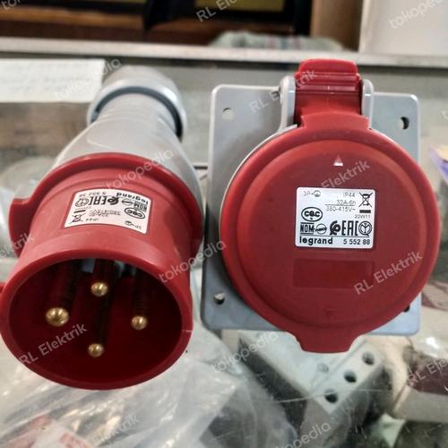Jual Legrand Paket 1 Set Plug Mounting Socket 3P+E / 4Pin 32A IP44 - Jakarta Pusat - RL Elektrik ...