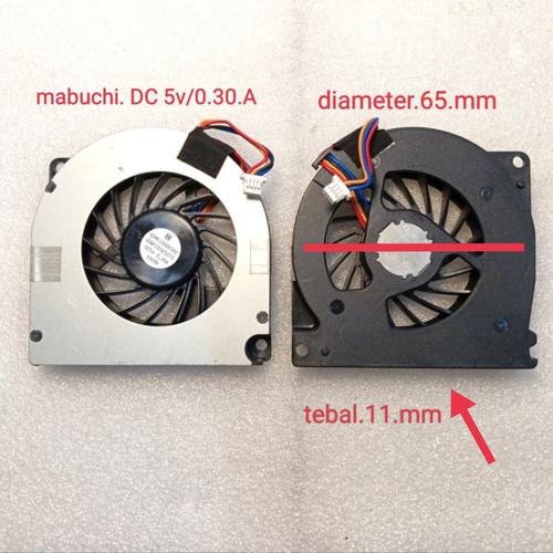 Jual kipas cpu dc 5 vol/ fan keong blower dc 5v/ kipas keong dc 5vol ...