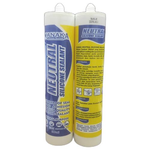 Jual Silicone Sealant Netral GP Tidak Bau Lem Silen Neutral - Clear ...