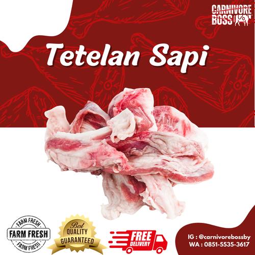 Jual TETELAN SAPI SUPER FRESH / DAGING TETELAN SAPI 1 KG SEGAR ...