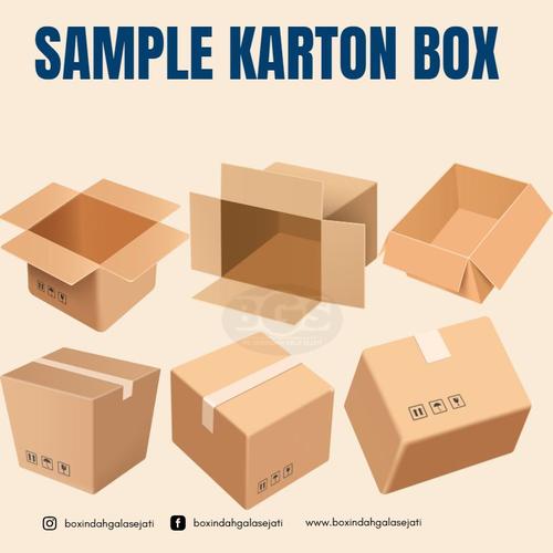 Jual Kardus - Karton - Box Polos - Bukan bekas - Ukuran - Custom ...