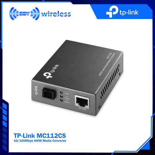 Jual WDM Fast Ethernet Media Converter MC112CS TPLink MC-112CS - Kota ...